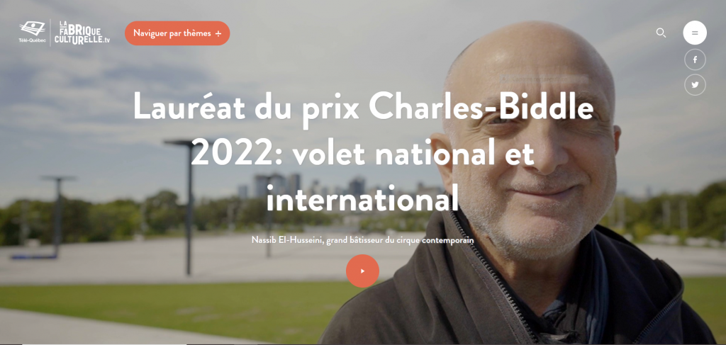 Vidéos - Prix Charles-Biddle - Culture pour tous