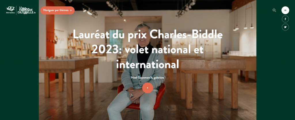 Vidéos - Prix Charles-Biddle - Culture pour tous